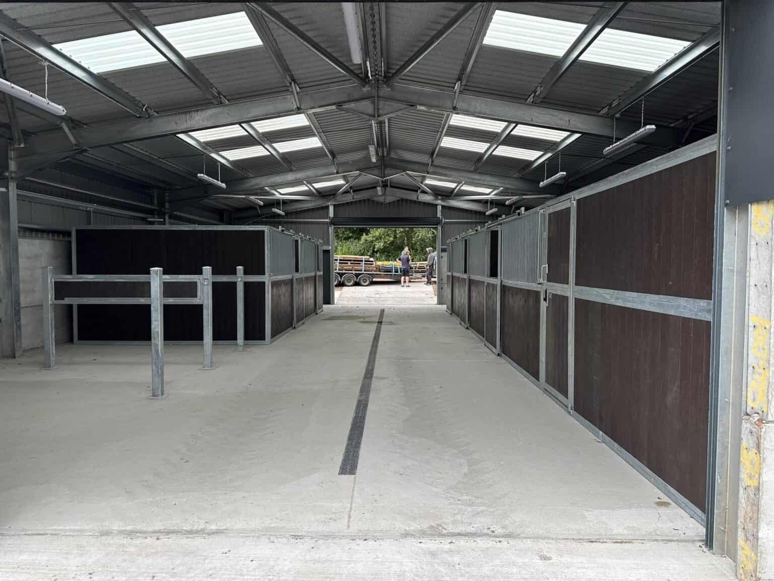 Stable Manufacturers Scotland | Bespoke Steel Horse Stables